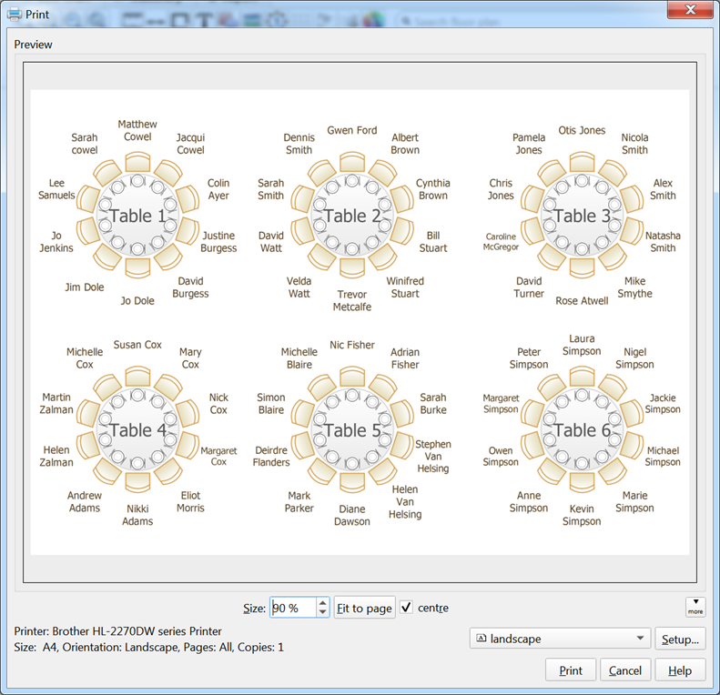 PerfectTablePlan Newsletter 73