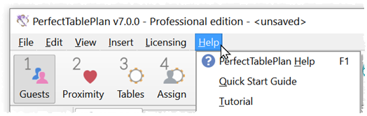 Get The Most Out Of PerfectTablePlan For Windows