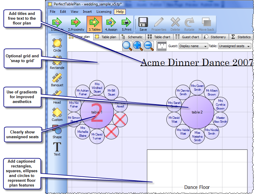 Perfect Table Plan newsletter13